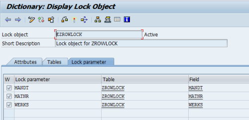 Row level locking of database table | Spider's web